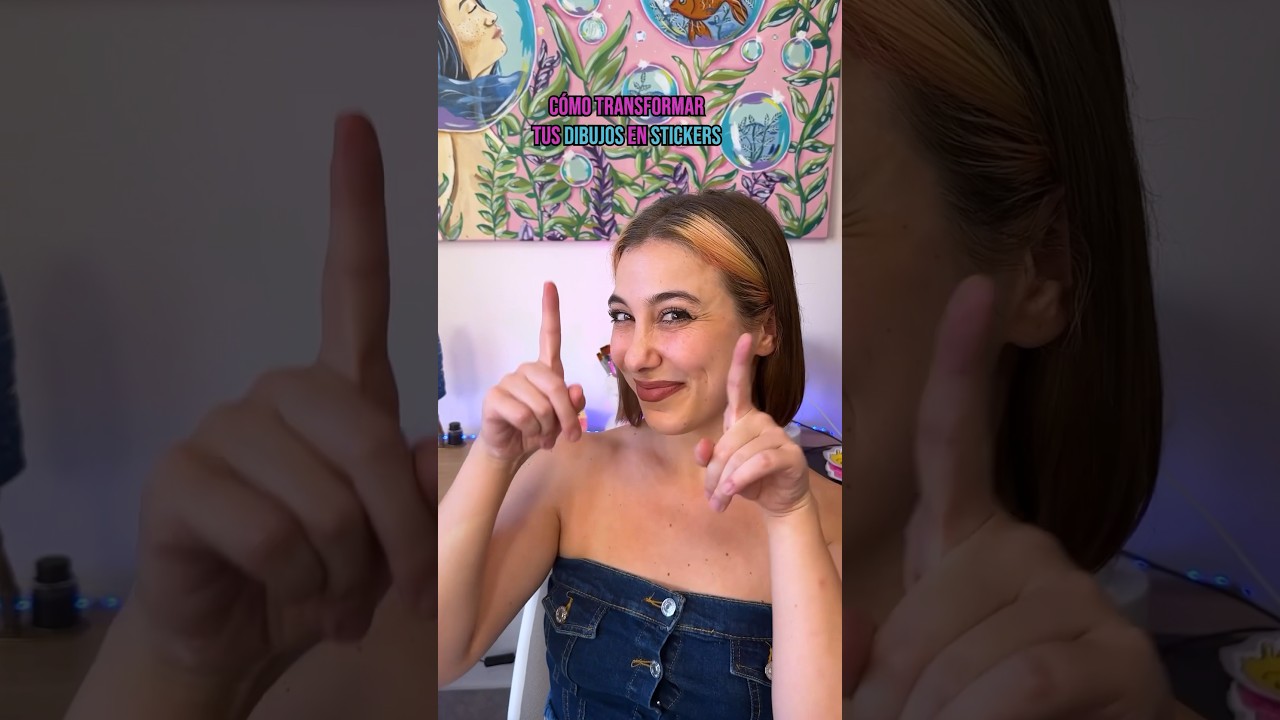 transformá tus DIBUJOS en STICKERS 🤯🥳