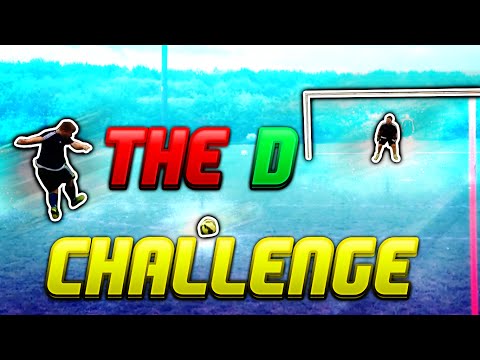 IRL FOOTBALL! - THE D SHOT CHALLENGE