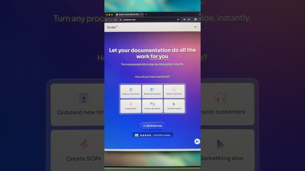 The easiest way to create step-by-step guides #scribe #tutorial #productivity