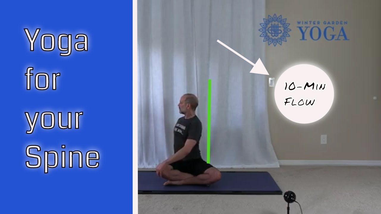 Yoga For Your Spine | 10 Minute Yoga Flow | Redefined Yoga | Back Pain
