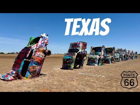 ROUTE 66 Road Trip - TEXAS - Tucumcari to Shamrock