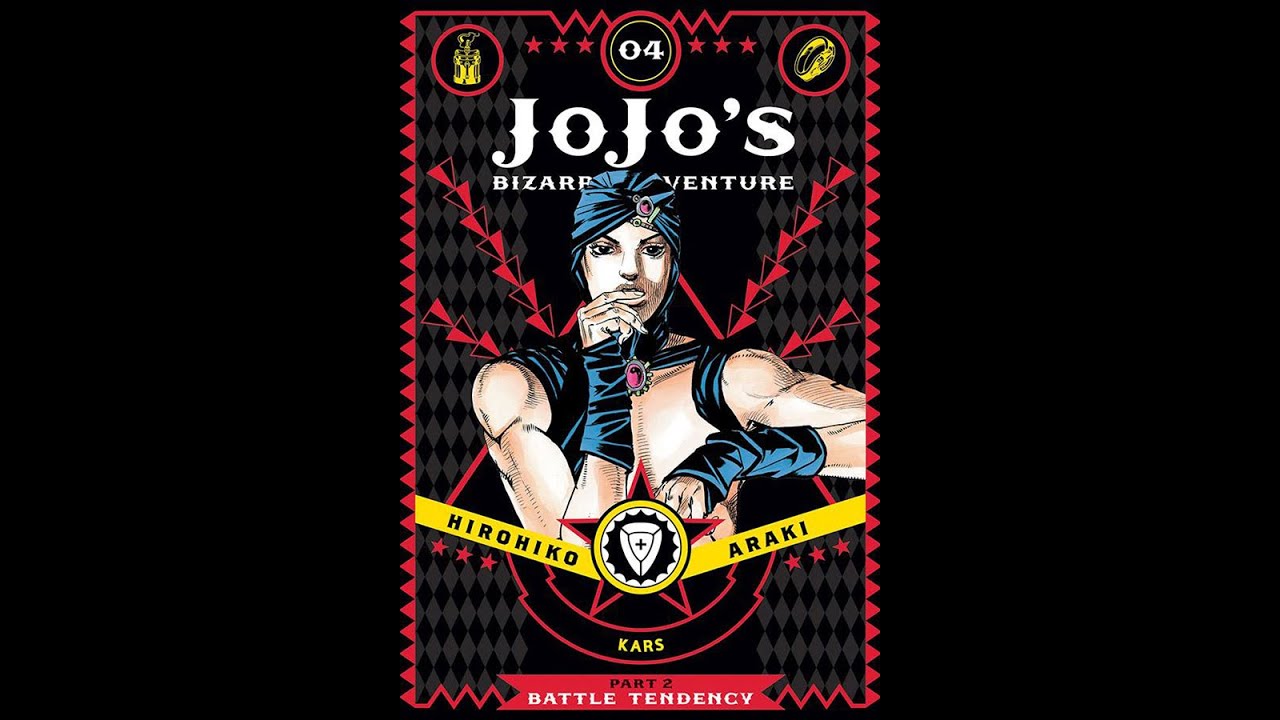 JoJo's Bizarre Adventure Part 2 Battle Tendency Manga Volume 4