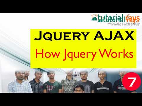 Learn 7 Jquery Ajax part 2 |Ajax Tutorials |Ajax PHP MySql Tutorials | Ajax Jquery | Tutorial ...