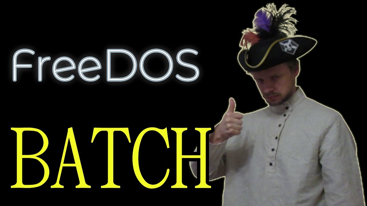 Batch Scripting Example in FreeDOS