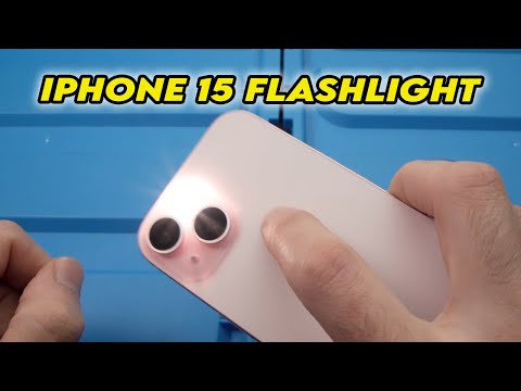 How To Turn On/Off the Flashlight of iPhone 15/ Pro / Plus
