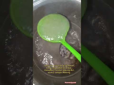 dawet tepung Aci/kanji seger dan gampang #mantul #dawet #enak #olahantepungtapioka #tepungkanji