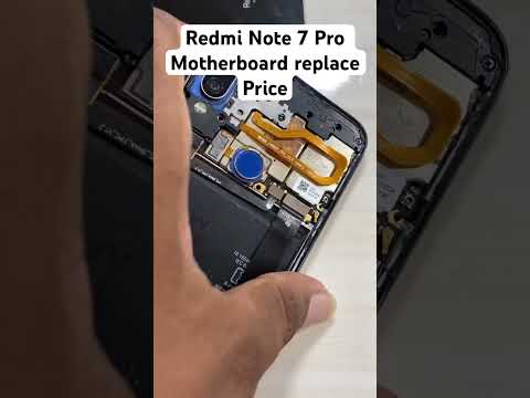 How to replace Redmi Note 7 Pro dead motherboard ##viral #viral #mobile #shorts #short