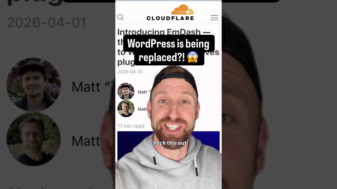 Cloudflare's New AI CMS Might Replace WordPress?!