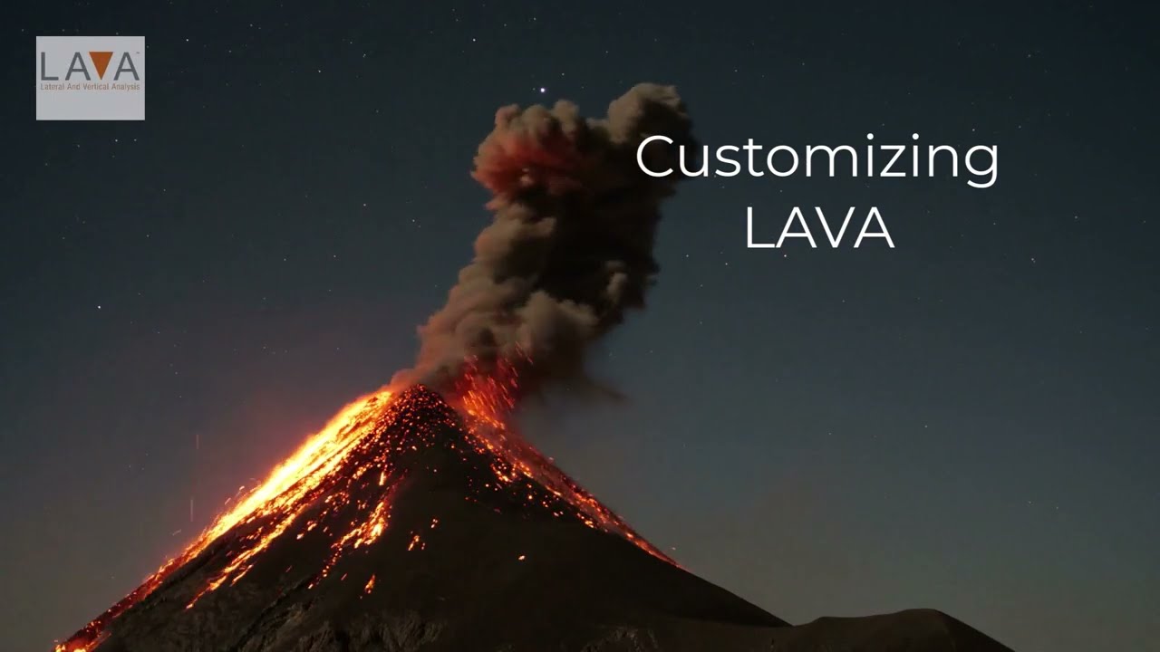 Creating Templates and Customizing the Interface in LAVA