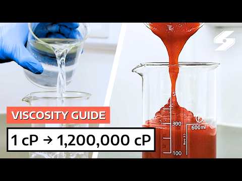 Viscosity Comparison Guide – Understanding Product Thickness at a Glance