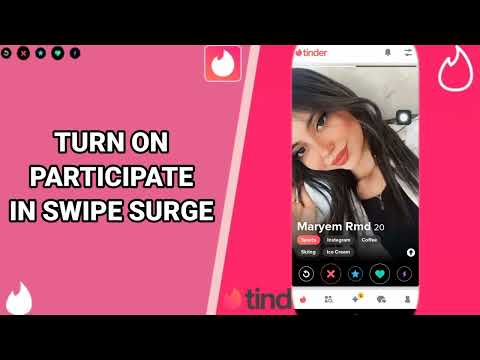 How To Turn On Participate In Swipe Surge On Tinder App