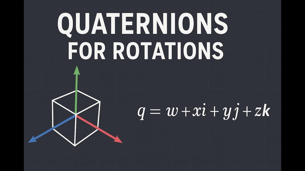3D Rotations with Maths