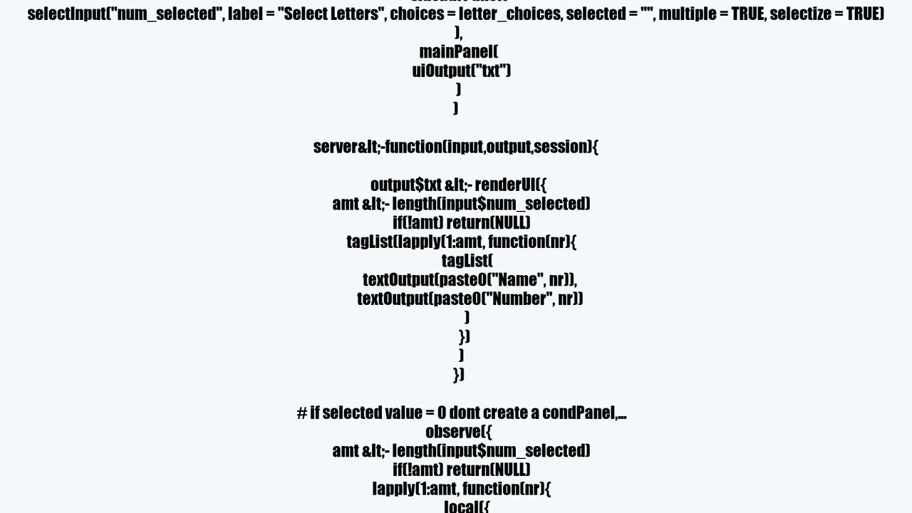 for loop shiny variable assignment 2