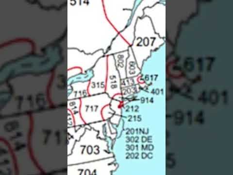 The Origin of Area Codes