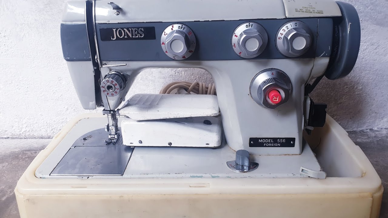 Jones model 556 (foreign) sewing machine
