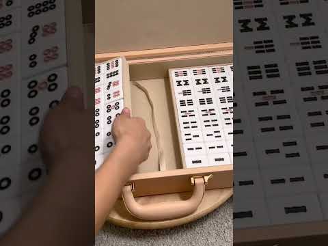 Love me a good mahjong ASMR #lovebonito #asmr #mahjong #shorts