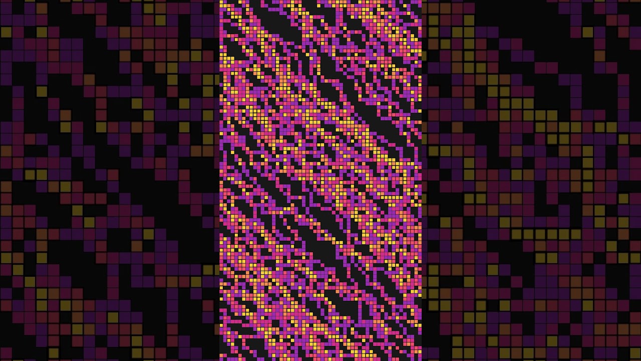 Random Walk Generative Art  #generative #processing #creativecoding #programming