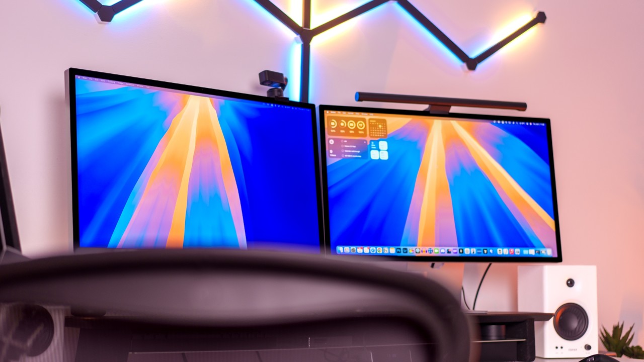 My DREAM Desk Setup 2025 - Home Office Essentials & Tour!