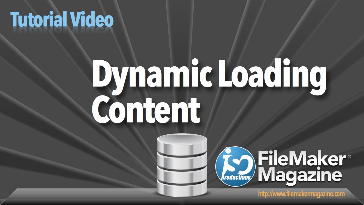 FileMaker Tutorial - Dynamic Loading Content