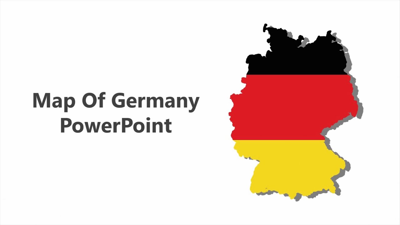 Germany Map PowerPoint  Presentation