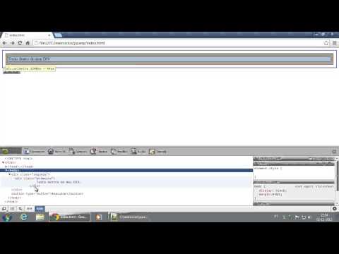 Learn 052 Usando WrapInner para adicionar elementos HTML ao DOM - Mind Luster