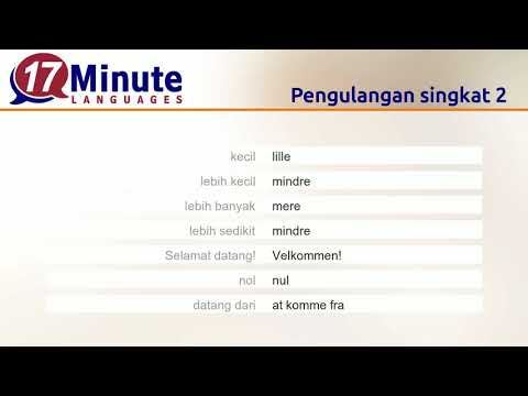 Belajar bahasa Denmark (Bagian 3)
