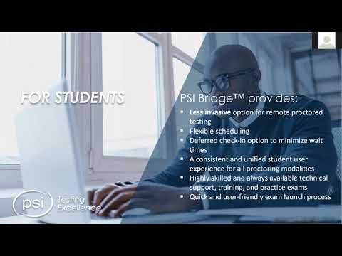 PSI Proctoring Webinar/Demo - RPNow