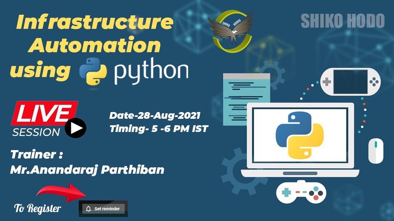Infrastructure Automation using Python | Python Tutorial | Python Use Case