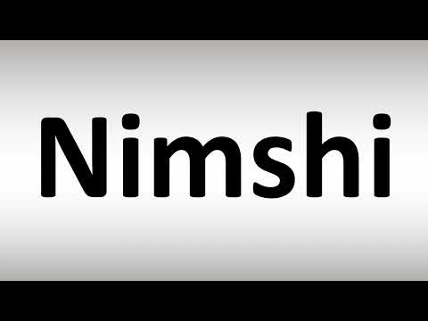 How to Pronounce Nimshi