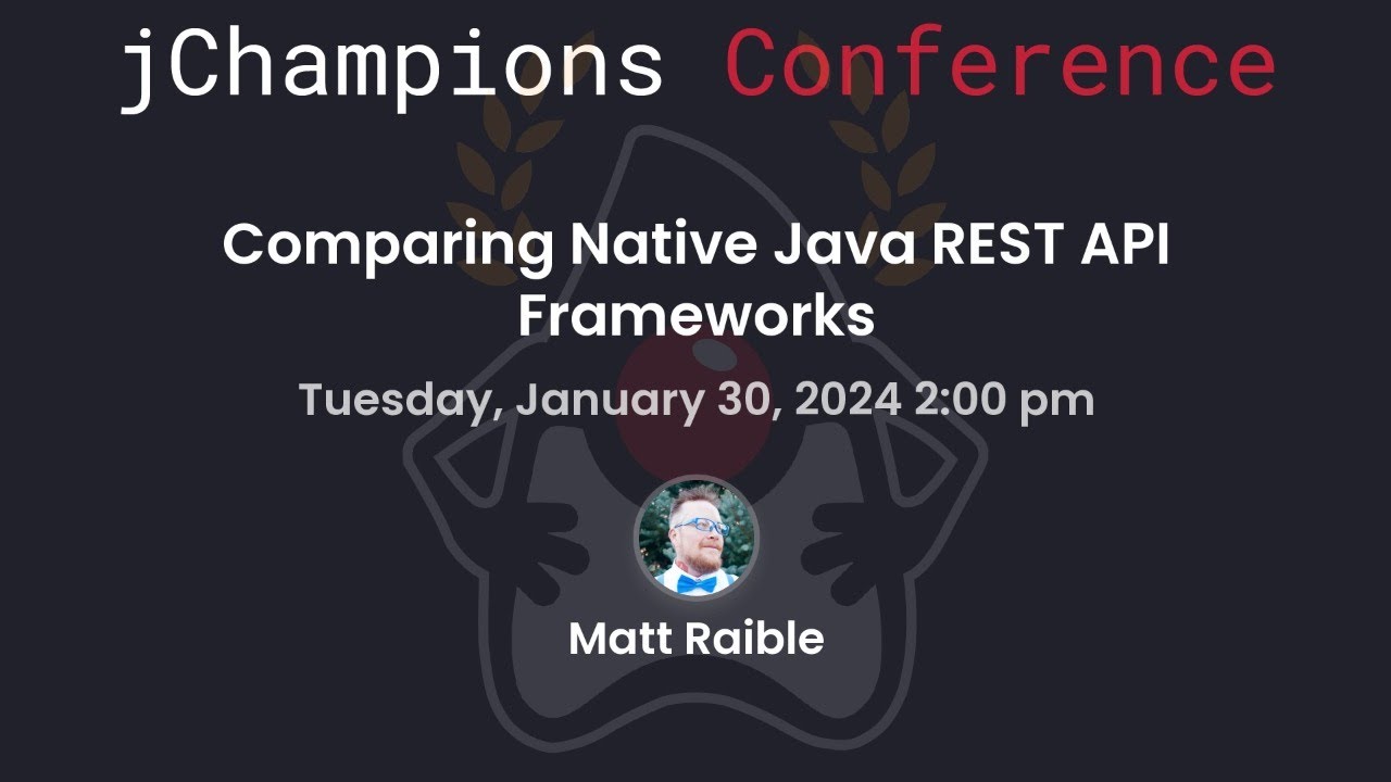 Comparing Native Java REST API Frameworks