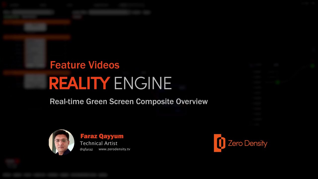 Reality Engine | Real-time Green Screen Composite Overview
