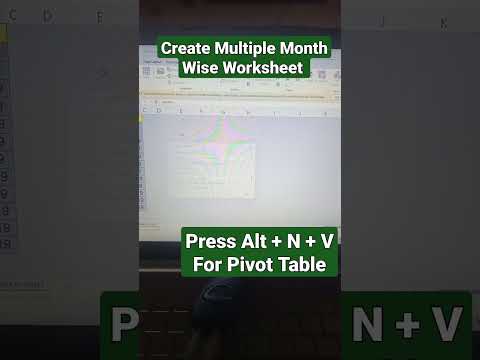 Create Multiple Worksheet ? #excel #exceltutorial #ai #software #shorts #viral #short #gaming #share