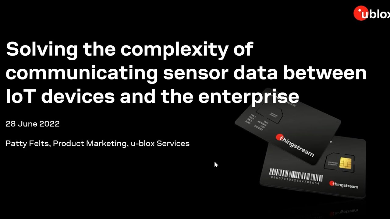 Solving the complexity of communicating sensor data between IoT devices and the enterprise
