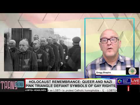 Holocaust Remembrance- Queer And Nazi Pink Triangle Defiant Symbols Of Gay Rights