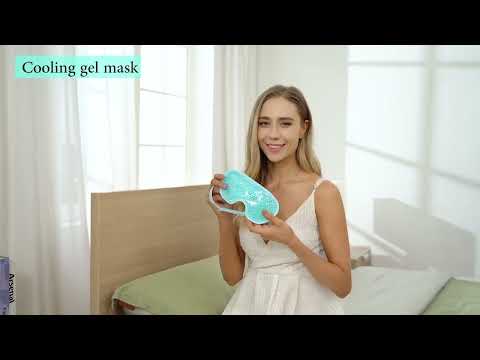 Reusable Cooling Gel Eye Mask for Puffy Eyes,Dark Circles, Migraine,Stress Relief