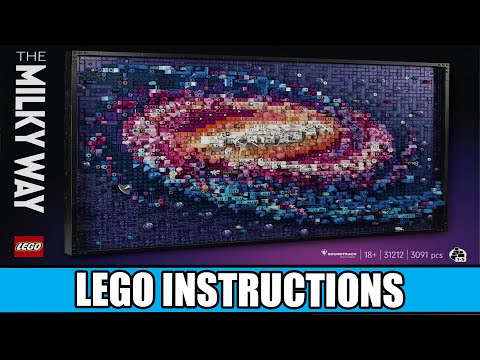 LEGO Instructions - Art - 31212 - The Milky Way Galaxy - Space