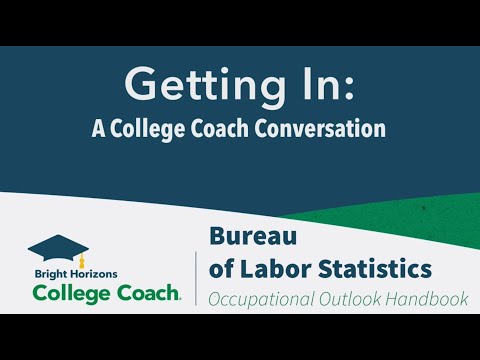 #GettingInPodcast 12-22-22 Segment 2: Bureau of Labor Statistics Occupational Outlook Handbook