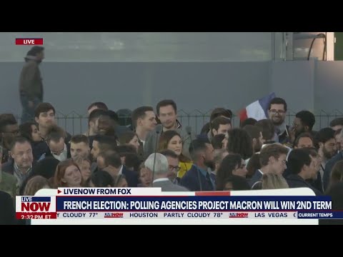 Macron will win second term as French president, polling agencies project