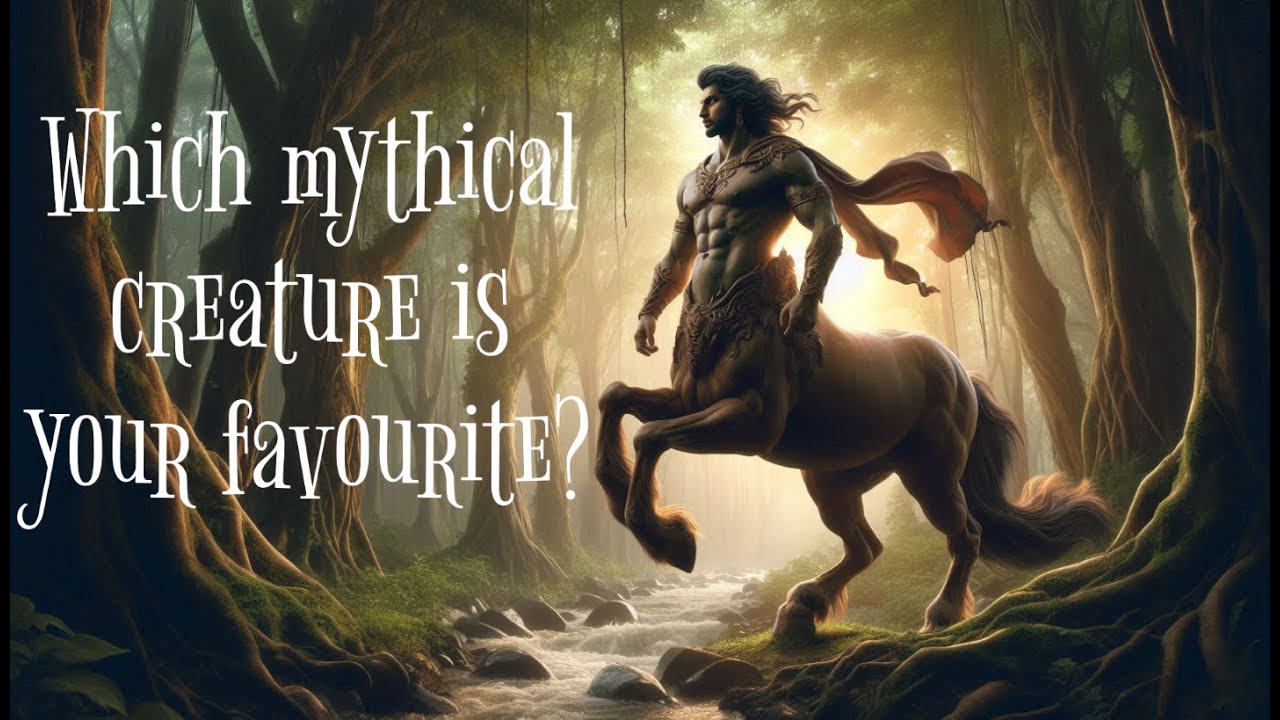 Meet Amazing Mythical Creatures - Dragon, Unicorn, Mermaid, Centaur and more!