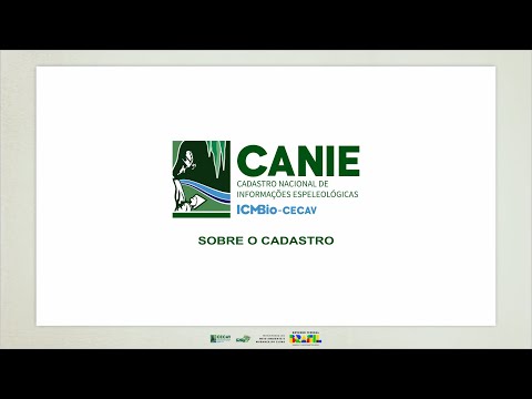 Tutorial CANIE - Sobre o Cadastro