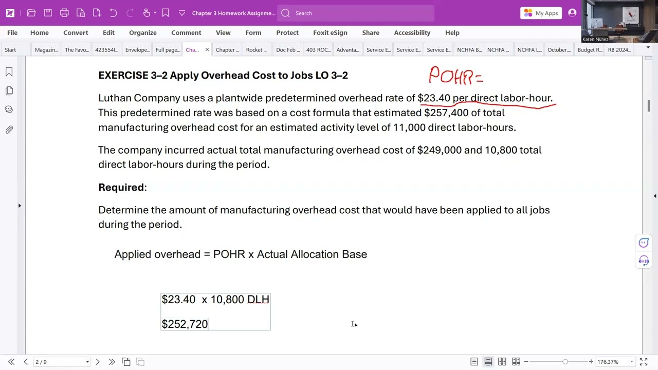 Chapter 3: Job-Order Costing: Calculating Unit Product Costs - Problem Solving Session
