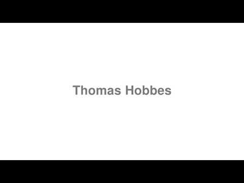 How to Pronounce "Thomas Hobbes"