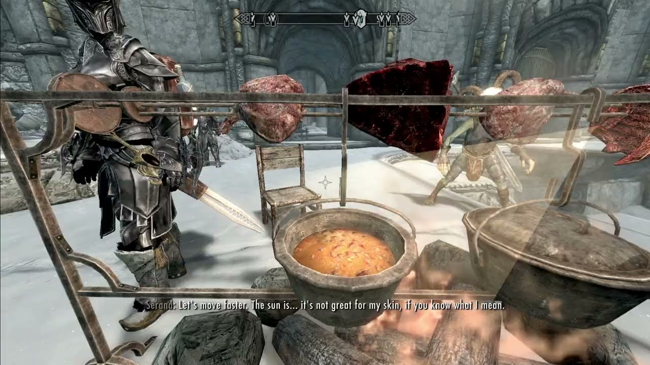 Taking Fort Snowhawk - Skyrim AE #720
