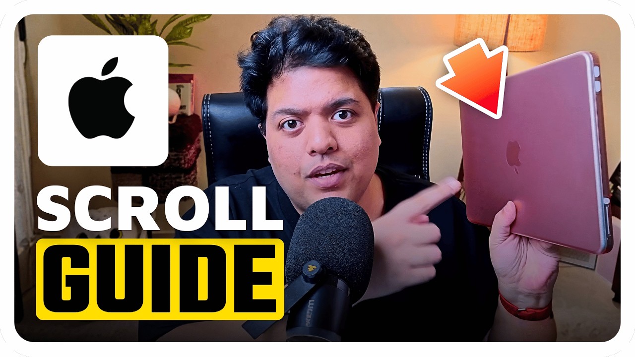 How To Scroll on Macbook Neo (No Mouse, Only Trackpad)