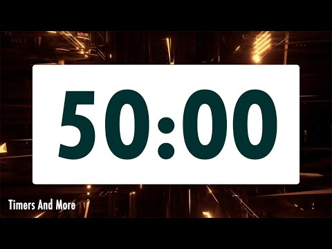 50 minute timer [🔔 LOUD ALARM 🔔]