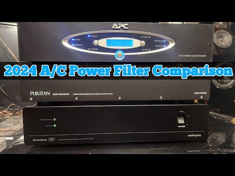 Audio AC power conditioner comparison 2024. APCH15, Puritain Audio PSM156,Power Quest 707,Green Wave