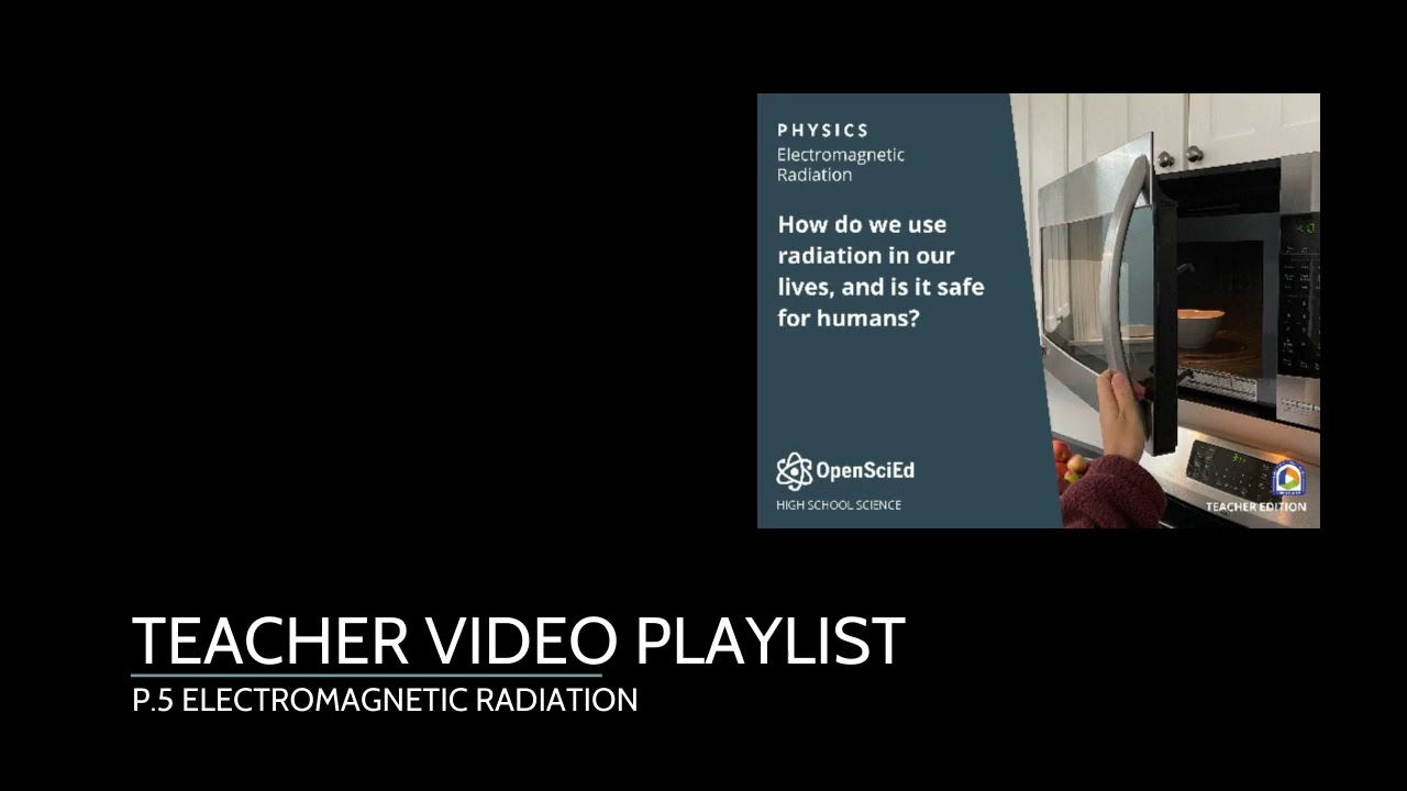 P.5 Electromagnetic Radiation - OpenSciEd