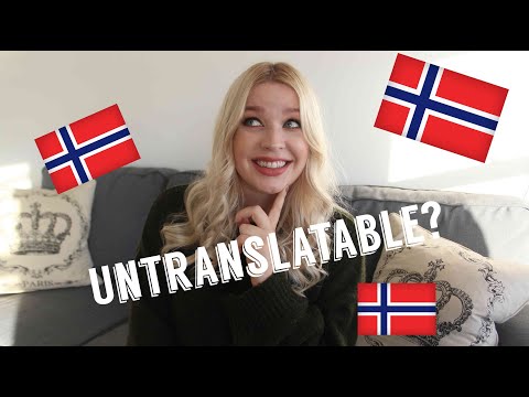 KOSELIG MED UTEPILS! // Untranslatable Norwegian Words
