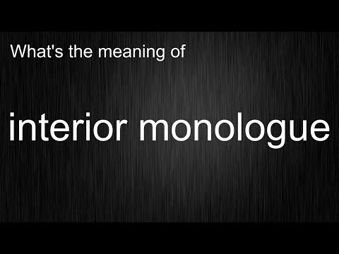 Unlocking The Mystery Of "interior monologue" - Mastering The Right Pronunciation!