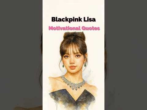 Blackpink Lisa Motivational Quotes #motivational #inspiration #quotes #blackpink #lisa #lalisa